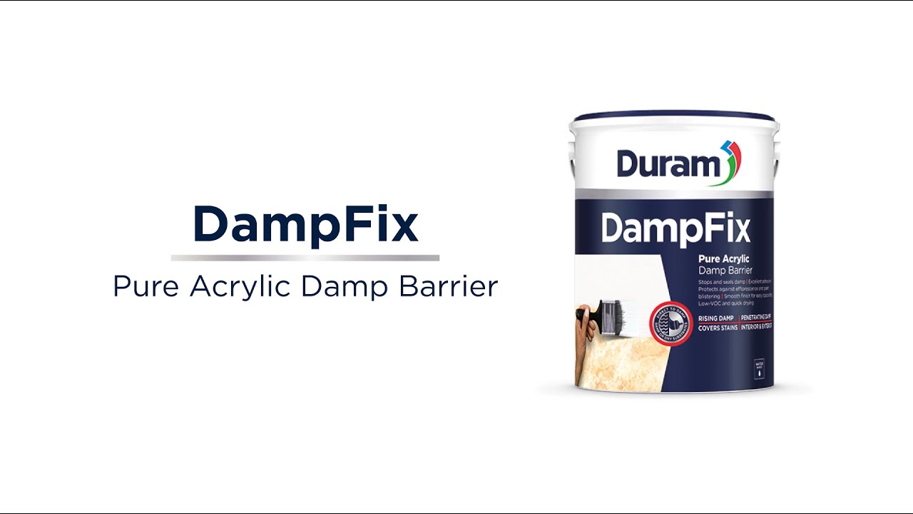 Stop and seal rising and penetrating damp with Duram DampFix - YouTube
