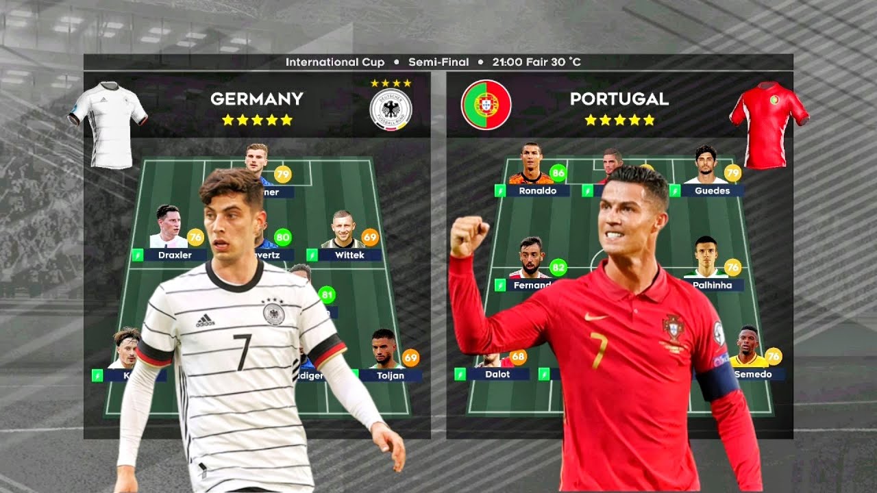 DLS 22 | Đức Vs Bồ Đào Nha | Dream League Soccer 2022 - YouTube
