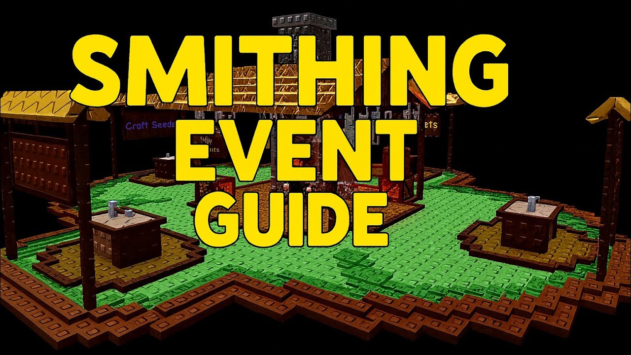 How to Do the Smithing Event in Grow a Garden 🔨 Full Guide & Tips - YouTube