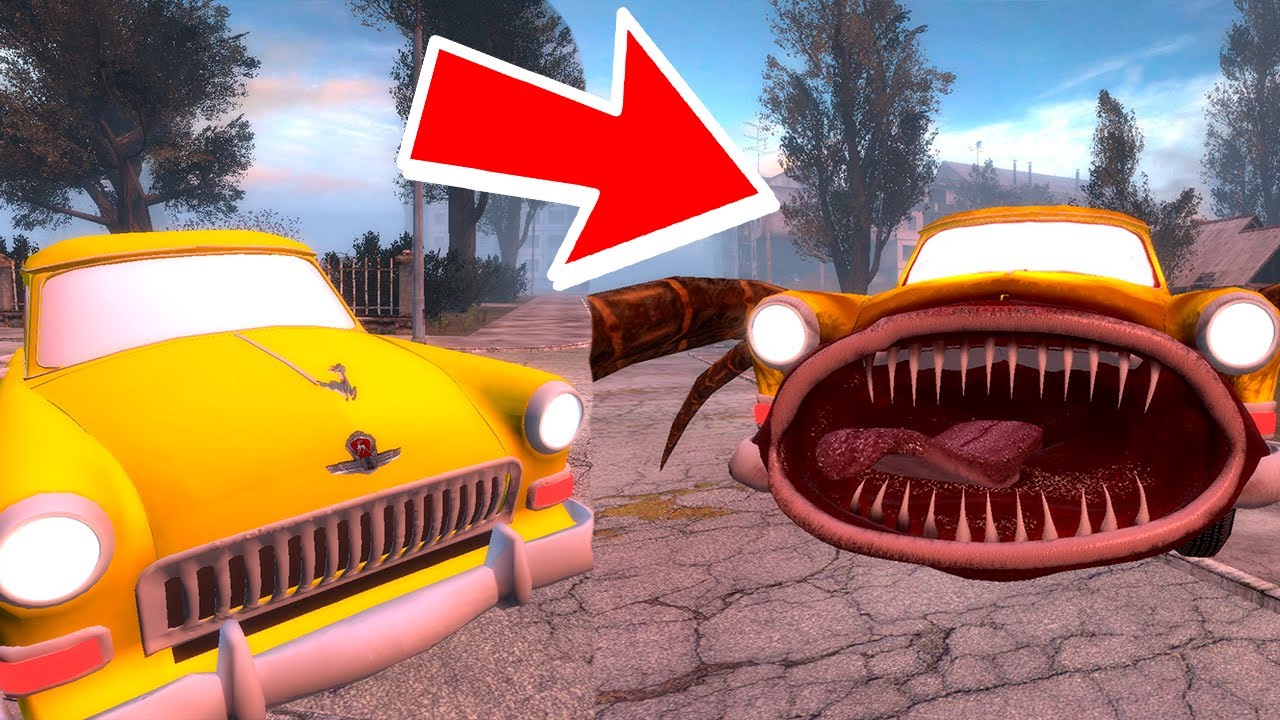 too realistic CAR turned into MONSTER CAR EATER - YouTube