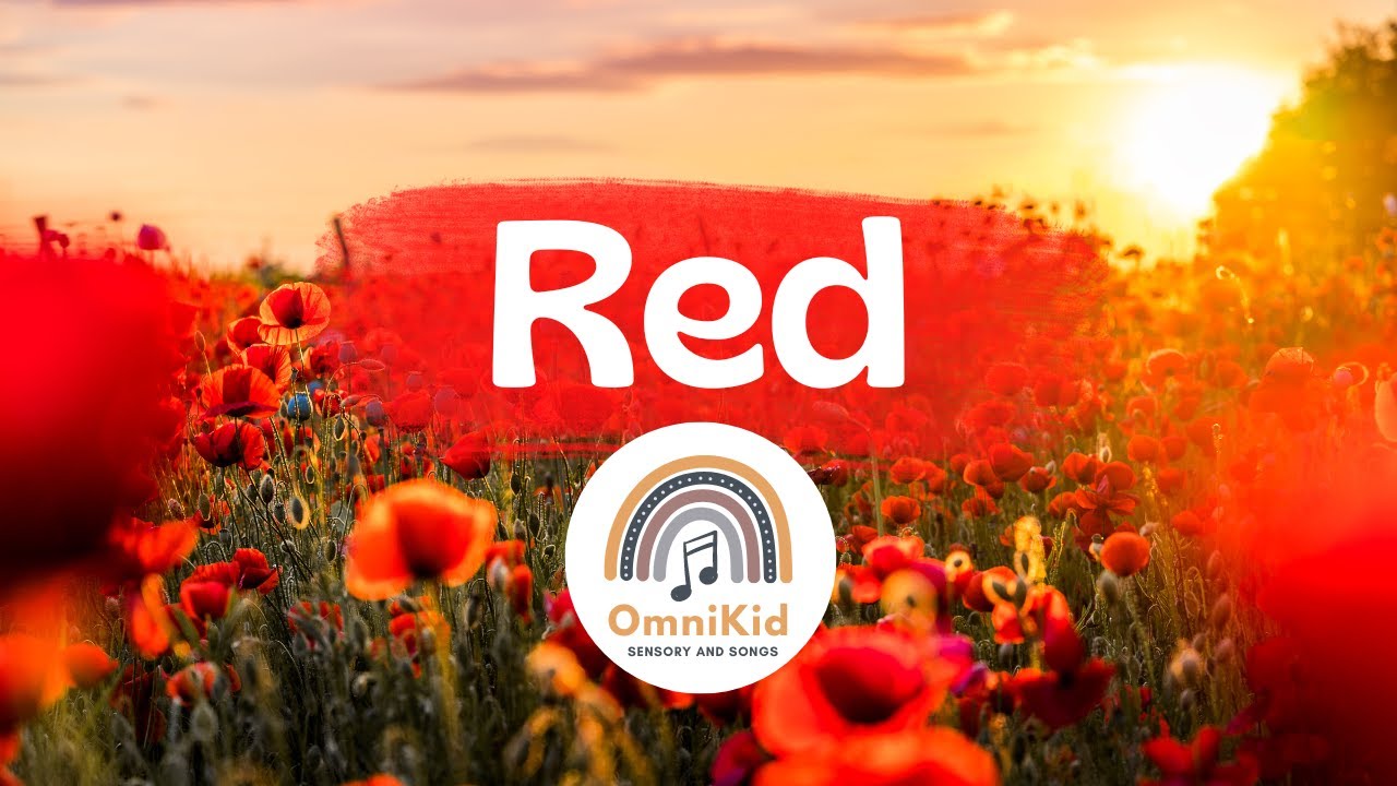 Red - Kids Learning Colors (OmniKid Sensory and Songs) - YouTube
