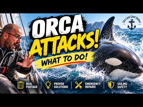 EP40 - ORCA ATTACKS on Sailboats: What Works, What Doesn’t & Emergency Rudder Fixes
