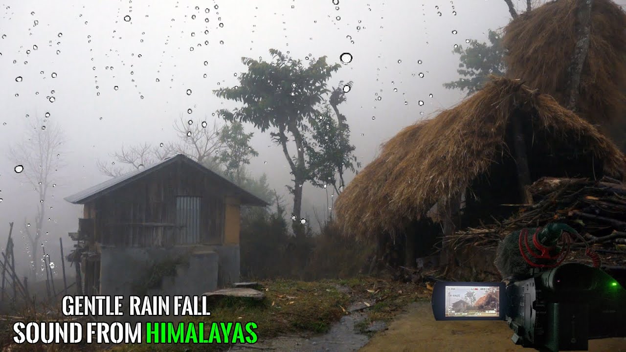 30 MINUTES Gentle Rain Fall Sound From the Himalayas.Beat insomnia ...