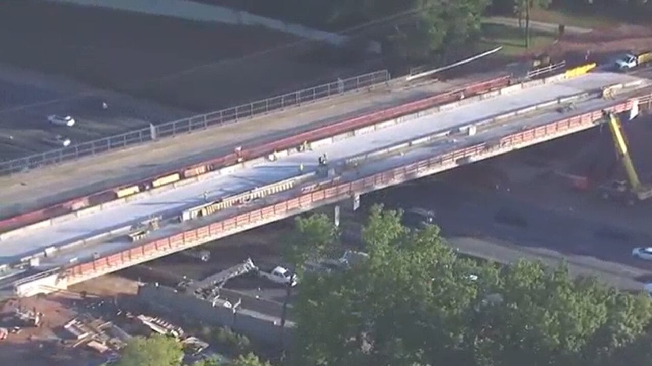 Mount Vernon Bridge over I-285 reopens after nearly 7-month closure ...