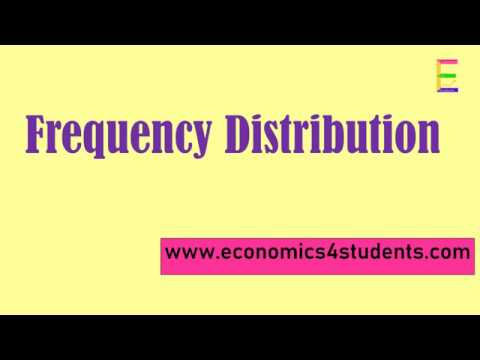 frequency distribution | Exclusive and Inclusive frequency distribution ...