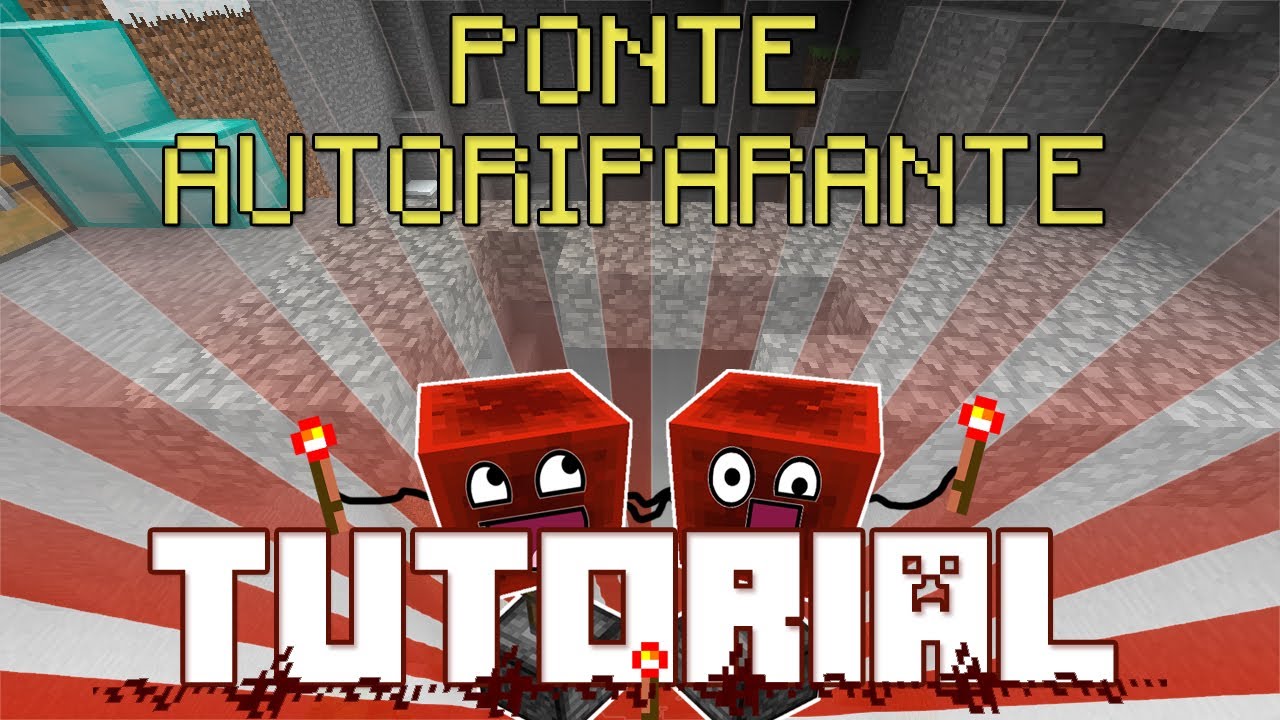 Minecraft ITA - Tutorial: Ponte Autoriparante - YouTube