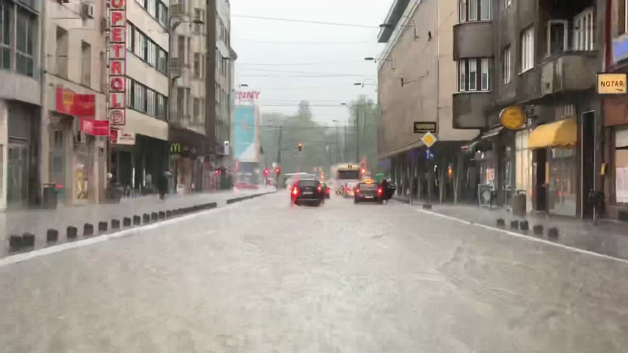 Titova ulica poplavljena! - YouTube