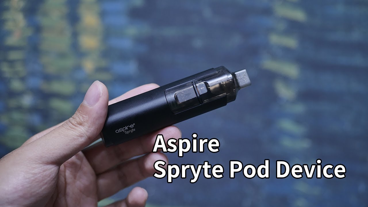 코일 교체로 유지비 적게드는 팟 디바이스 아스파이어 스프라이트 Aspire Spryte Pod device - YouTube