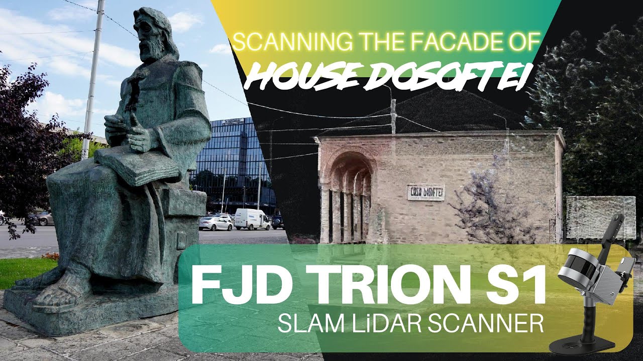 House Dosoftei 3D Scan - Start to End LiDAR Full Workflow in Trion ...