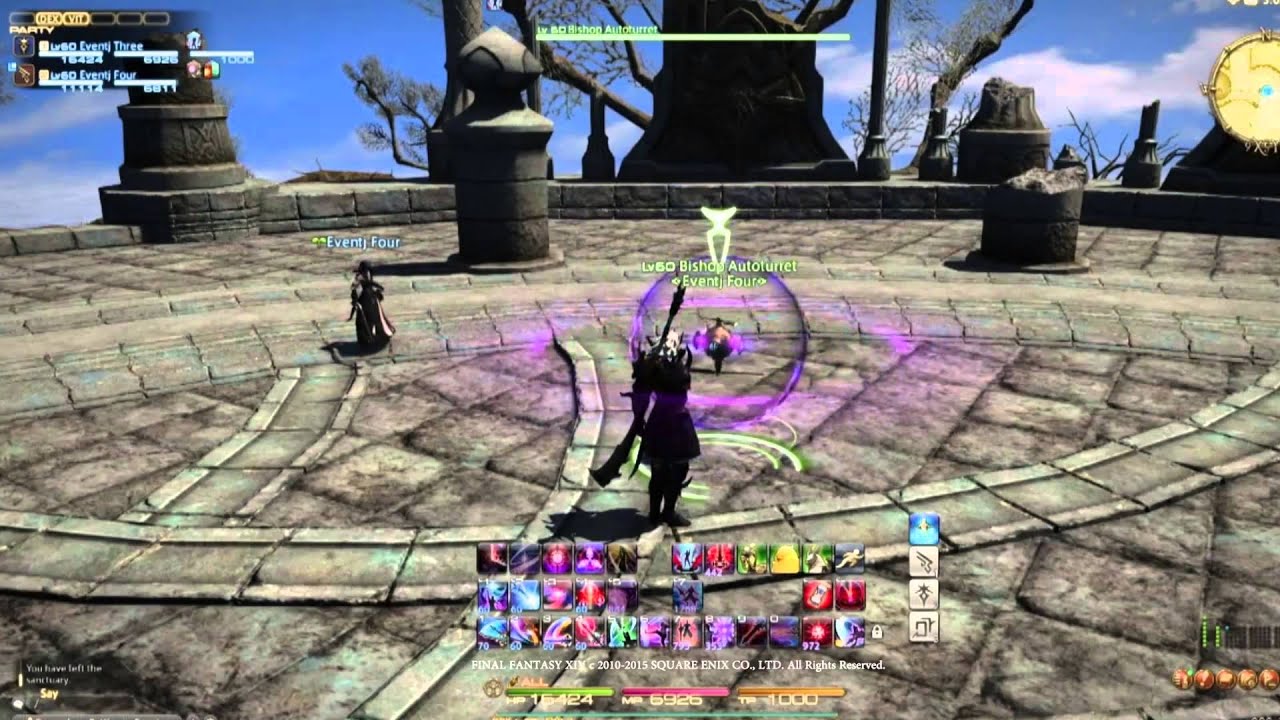 FFXIV E3 2015 Duty Commenced P1: Dark Knight Shenanigans 06/17/15 - YouTube
