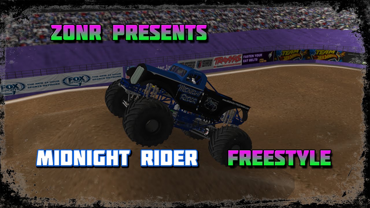 Rigs of Rods Monster Trucks: Midnight Rider Freestyle - YouTube