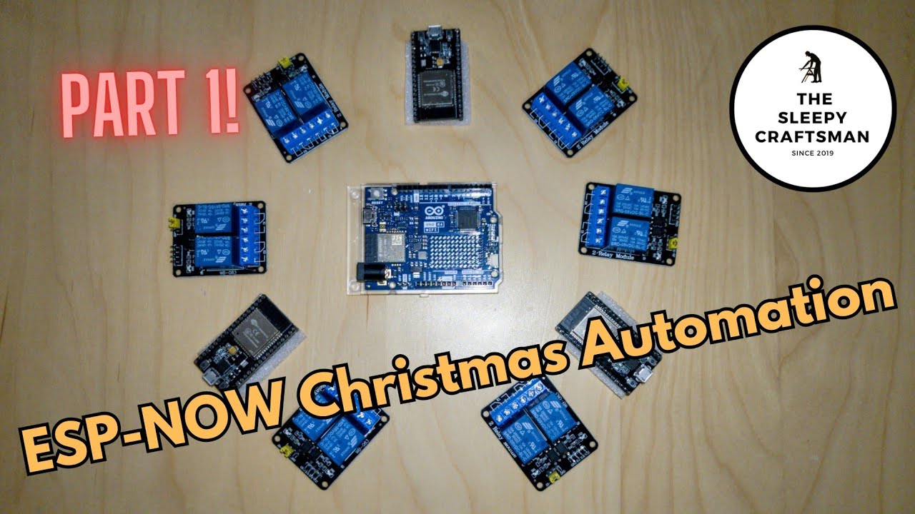 ESP-Now Christmas Automation - YouTube