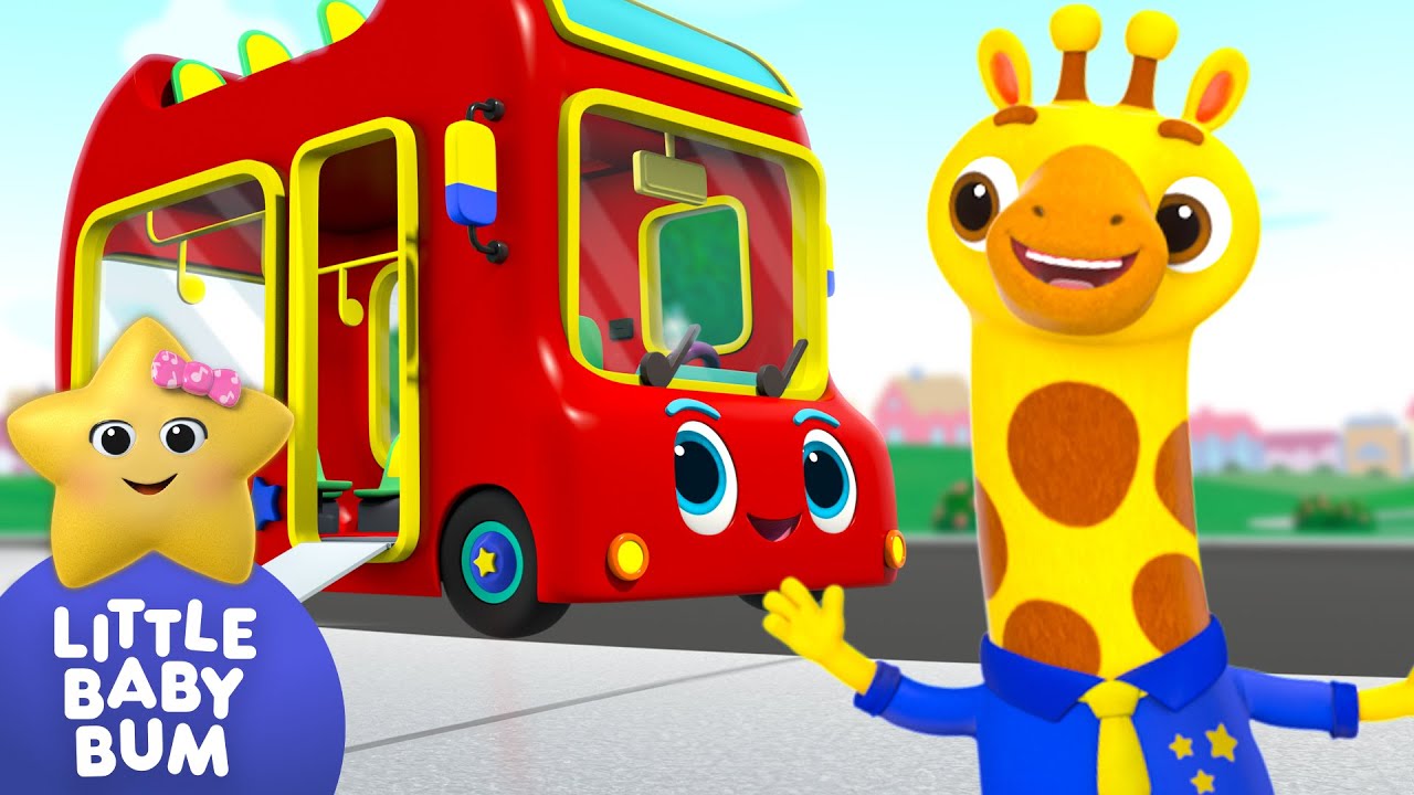 Hey! Hello! Mr. Bus Driver ⭐ Bus Song Play Time! | Little Baby Bum ...