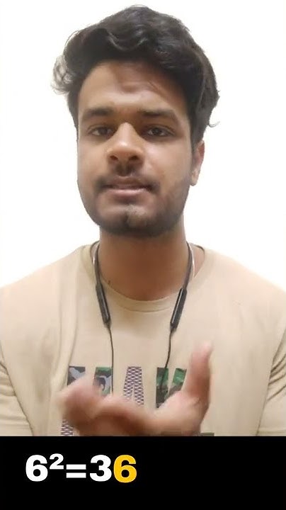 Automorphic Number | Fun with Maths | Tanuj Matolia - YouTube