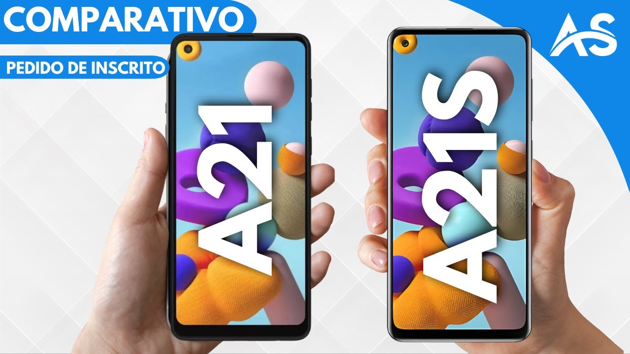 Samsung A21 vs Samsung A21S - Comparativo - YouTube