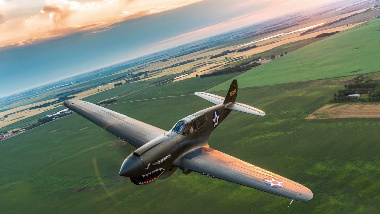 First 2 Simulator Kills - War Thunder - P40 Warhawk - YouTube