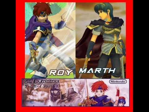 Fire Emblem Marth, Roy and Ike Tribute! - YouTube