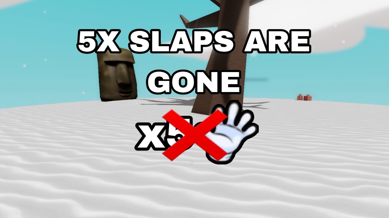 The 5x multiplier is gone....|Slap battles|Roblox| - YouTube