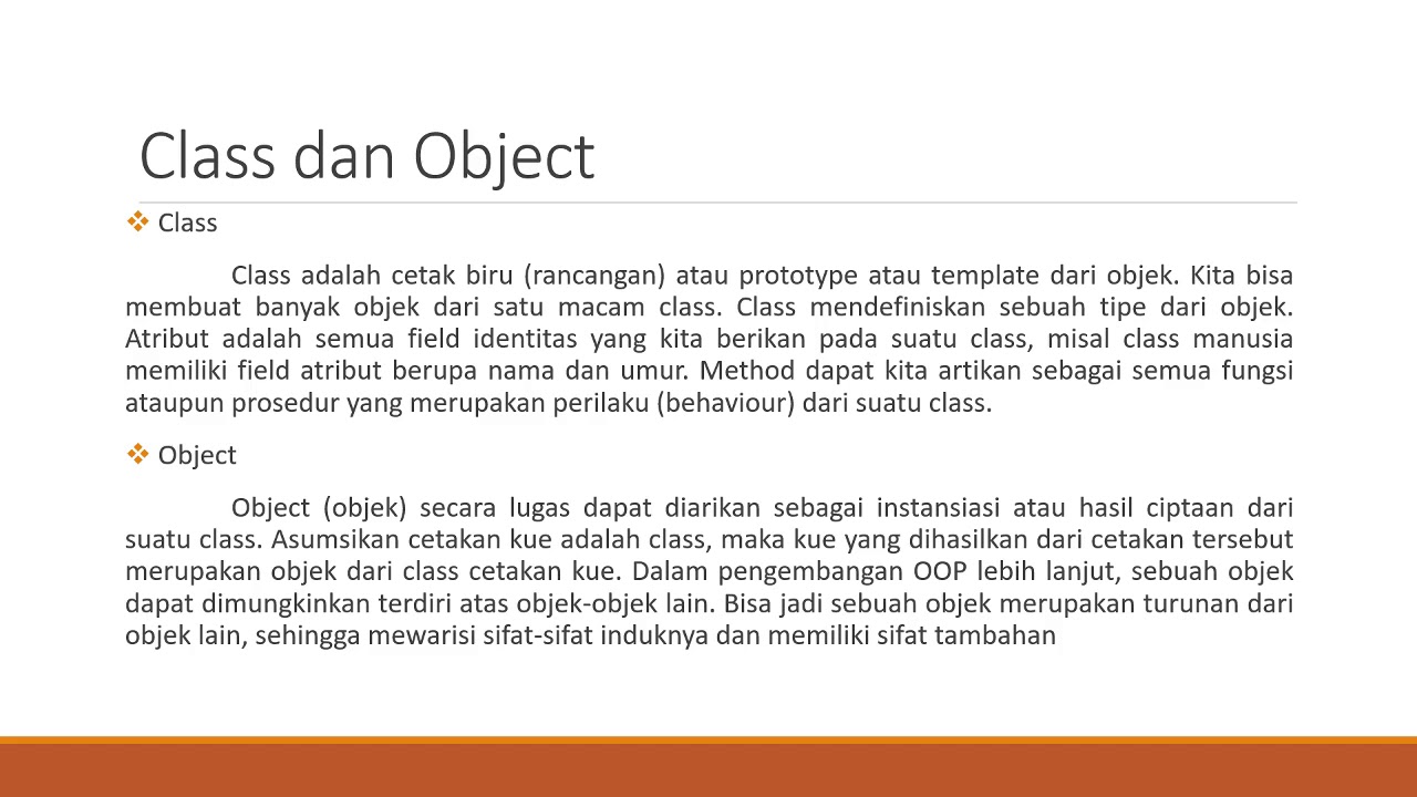 Pemrograman Berbasis Objek Modul 2 - YouTube