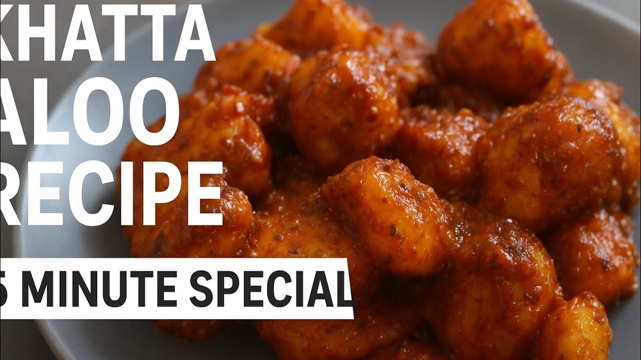 Khatta Aloo Recipe | Pahadi Style Khatte Aloo | Easy & Tasty” - YouTube