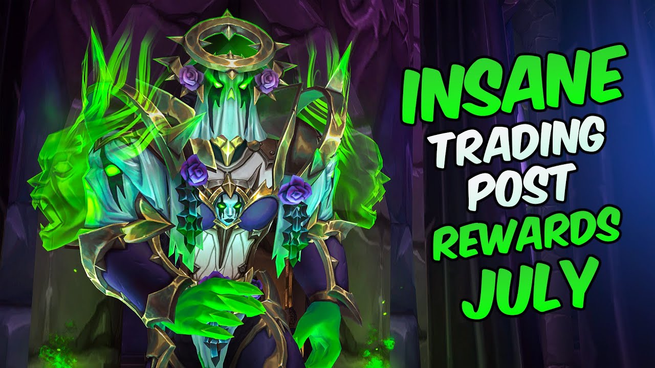 **FORSAKEN Trading Post Rewards This Month!! Insane Mog, Extra Tender ...