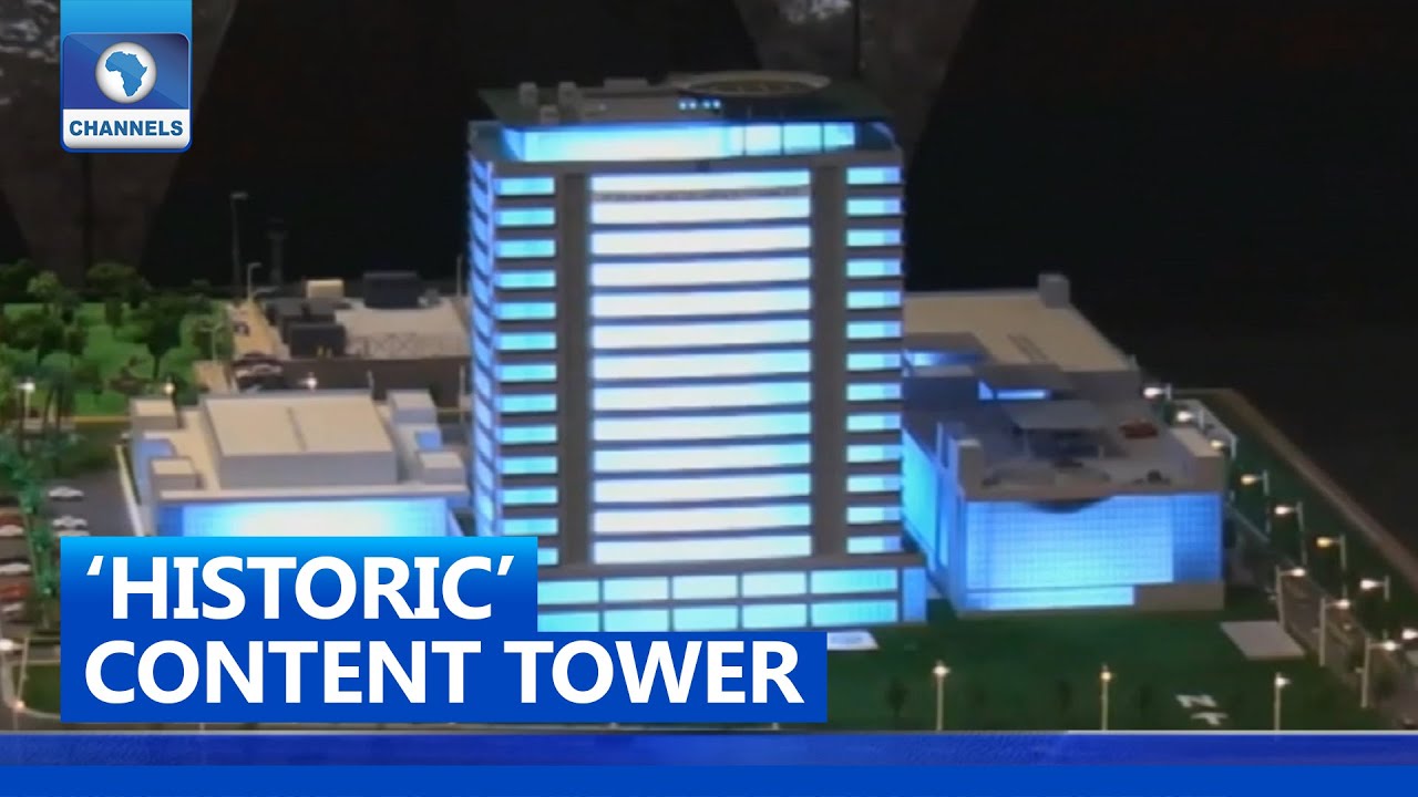 Buhari Virtually Commissions ‘Historic’ Content Tower In Bayelsa - YouTube