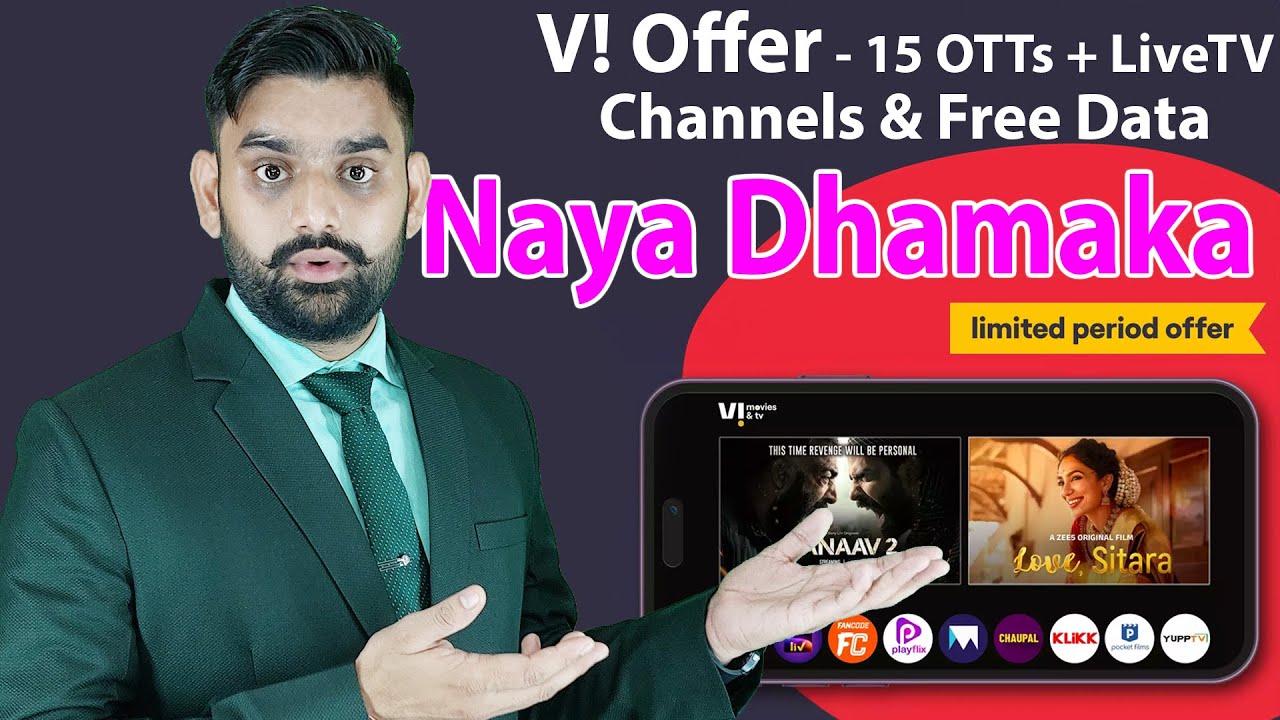 VI New Offer | Super Pack | Vi New OTTs & LiveTV Plans | Data Pack ...