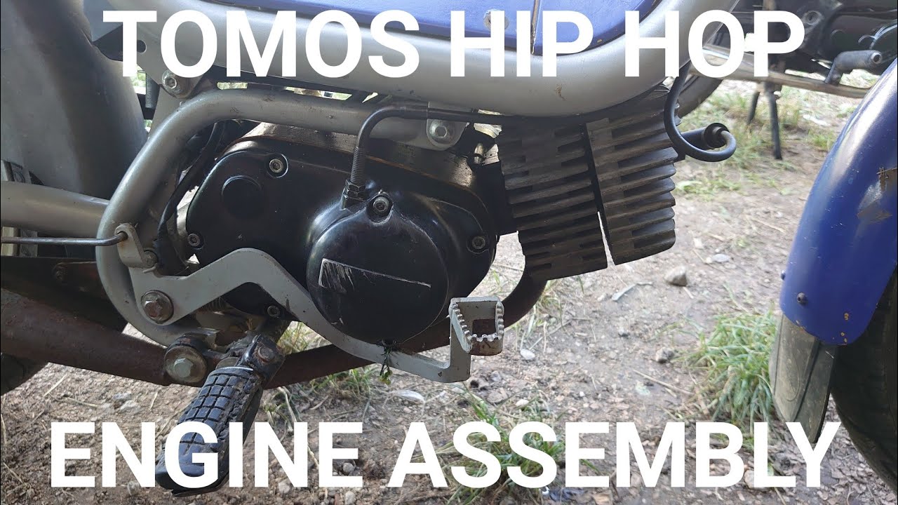 TOMOS HIP HOP ENGINE ASSEMBLY - YouTube