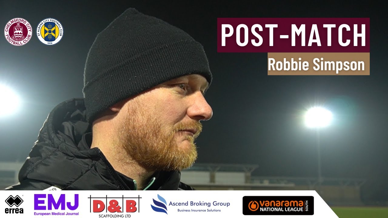 Robbie Simpson Post St Albans City (H) - YouTube