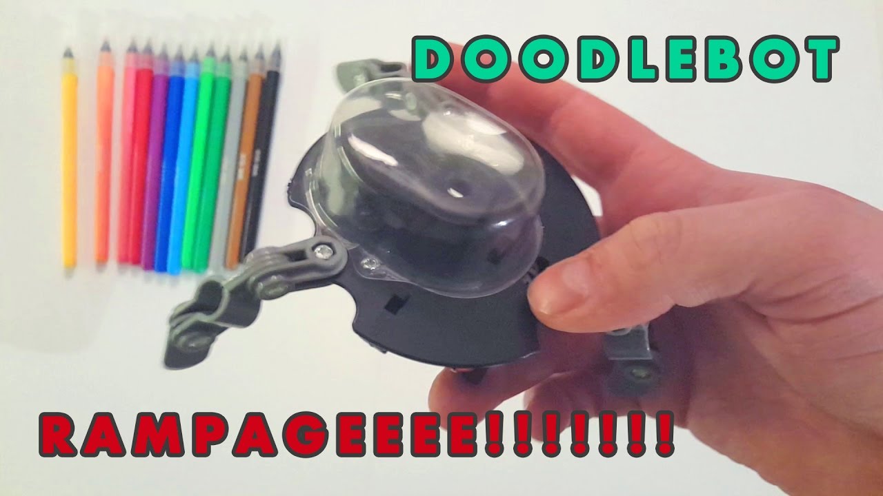 WATCH THIS AWESOME DOODLEBOT CREATING A PIECE OF ART! - YouTube