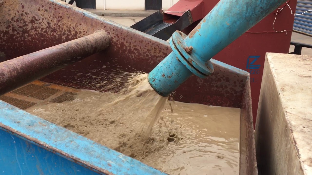 LZZG customer sand clay mix testing - YouTube