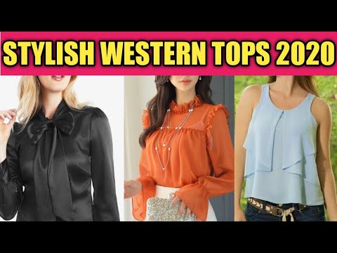 New trendy western top designs || stylish very nice top designs || very ...