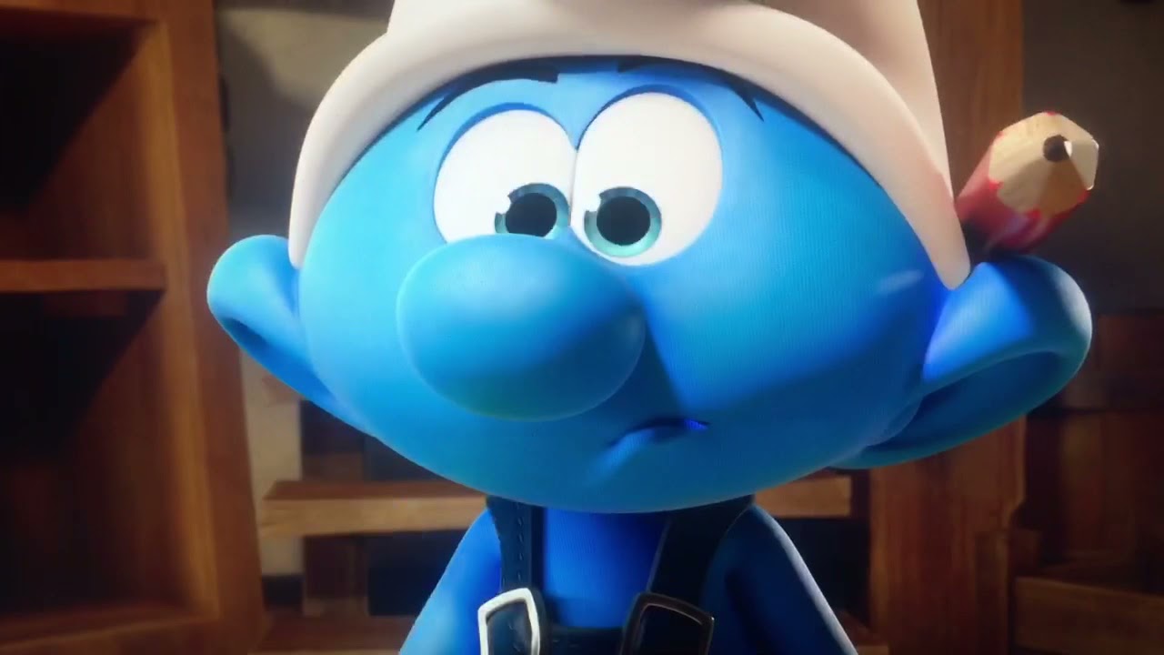 Smurfs a new touch of blue my smurf the hero - YouTube