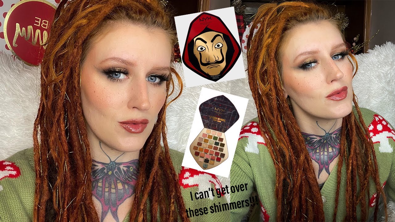 Nyx La Casa De Papel Money Heist 32 pan color palette tutorial— 2nd ...