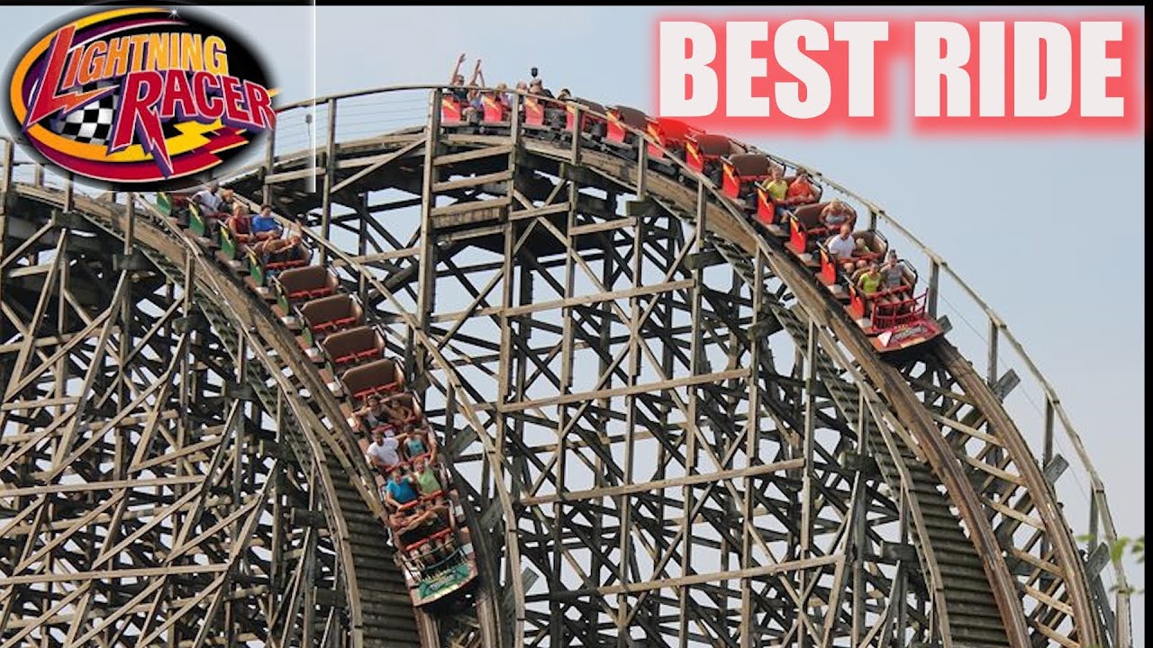 BEST RIDE I have EVER HAD on LIGHTNING RACER!!! - YouTube