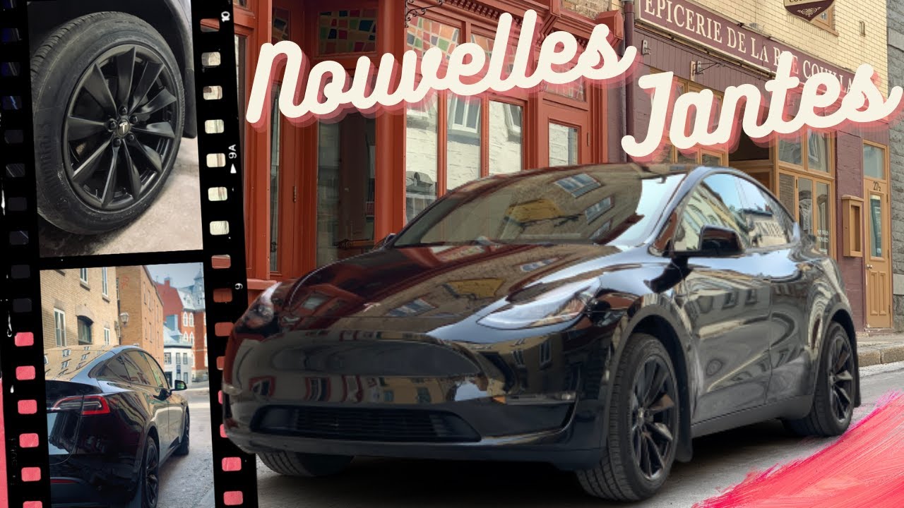 J'installe et Je Teste les Jantes Replika R241 sur ma Tesla Model Y ...