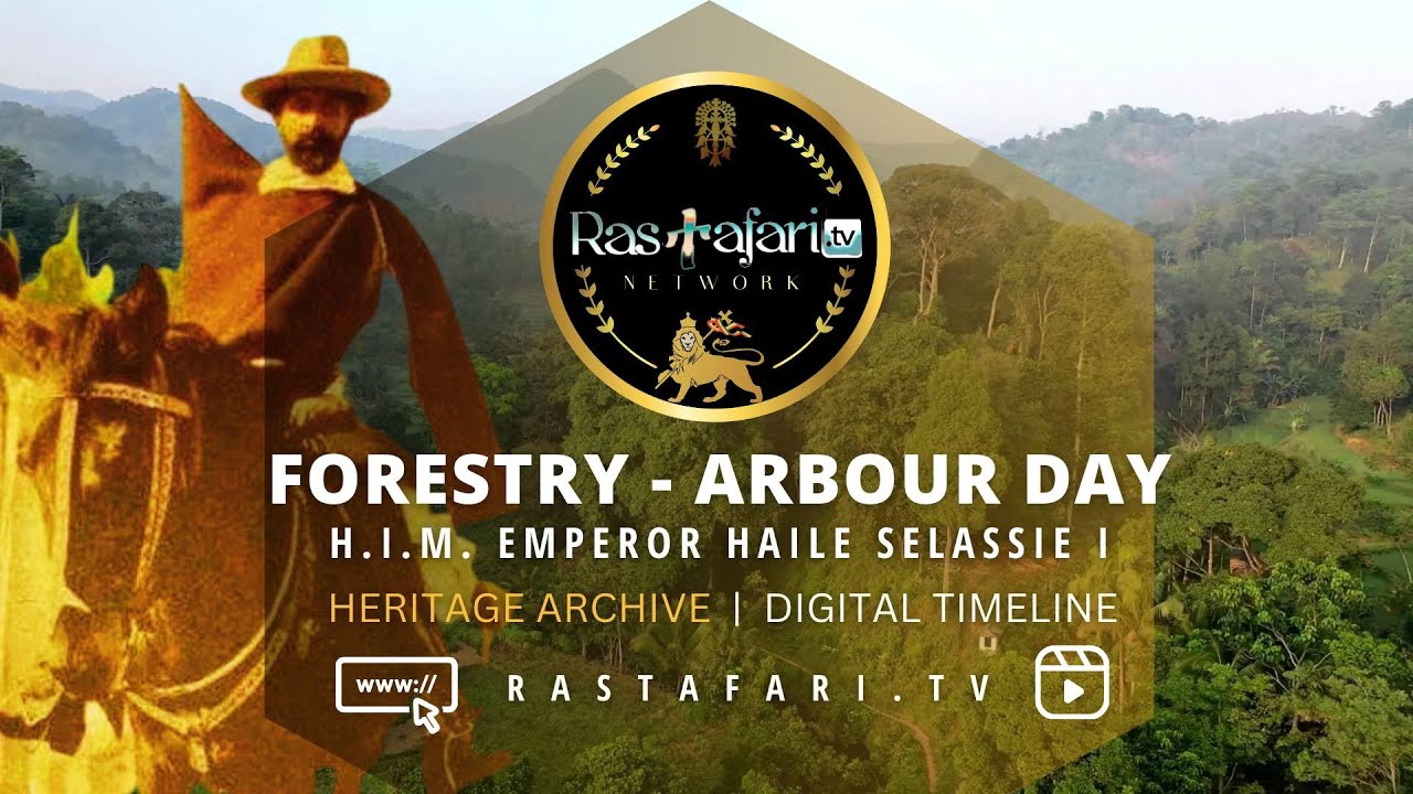 Him Emperor Haile Selassie I Speech Forestry Arbor Day July 19 1958