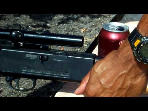 Crosman Model 1 .22 Caliber Air Rifle - YouTube