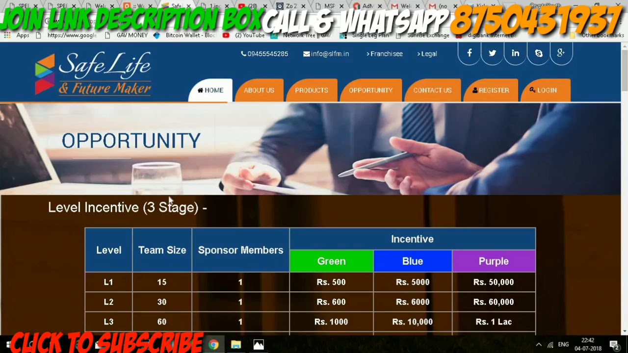 How To Earn Money SafeLife And Future Maker full plan with Earning Prof ...
