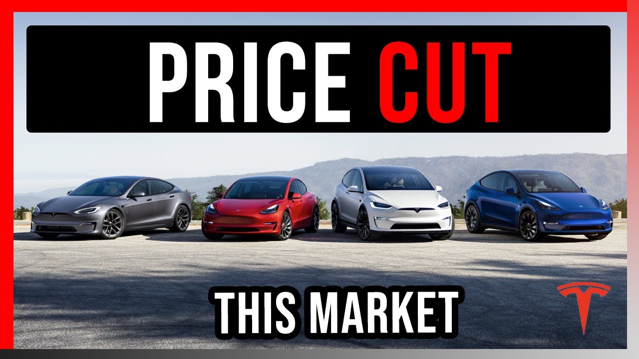 Tesla Cuts Prices in This Market - YouTube