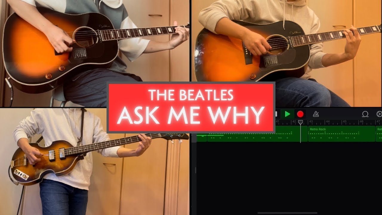 The Beatles - Ask Me Why - Instrumental Cover - YouTube