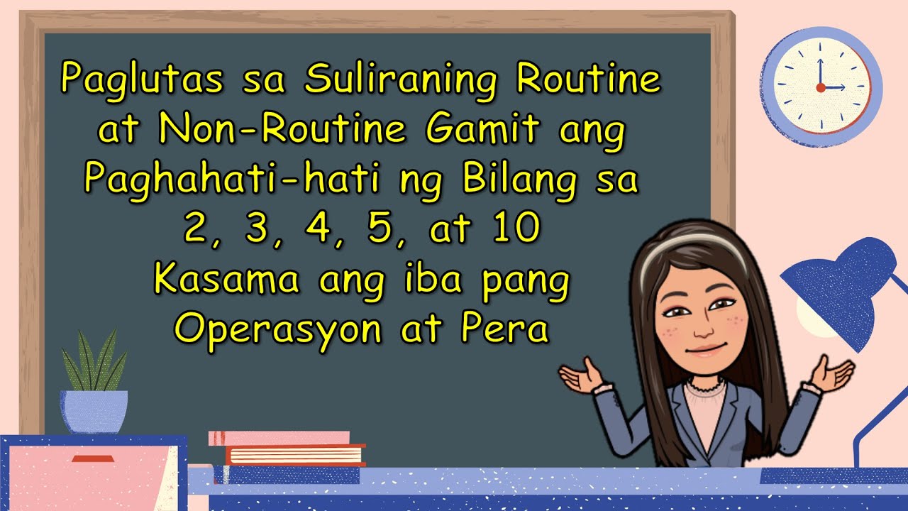 MATH 2 | Kwarter 3 - Linggo 4 | WORD PROBLEMS INCLUDING DIVISION - YouTube