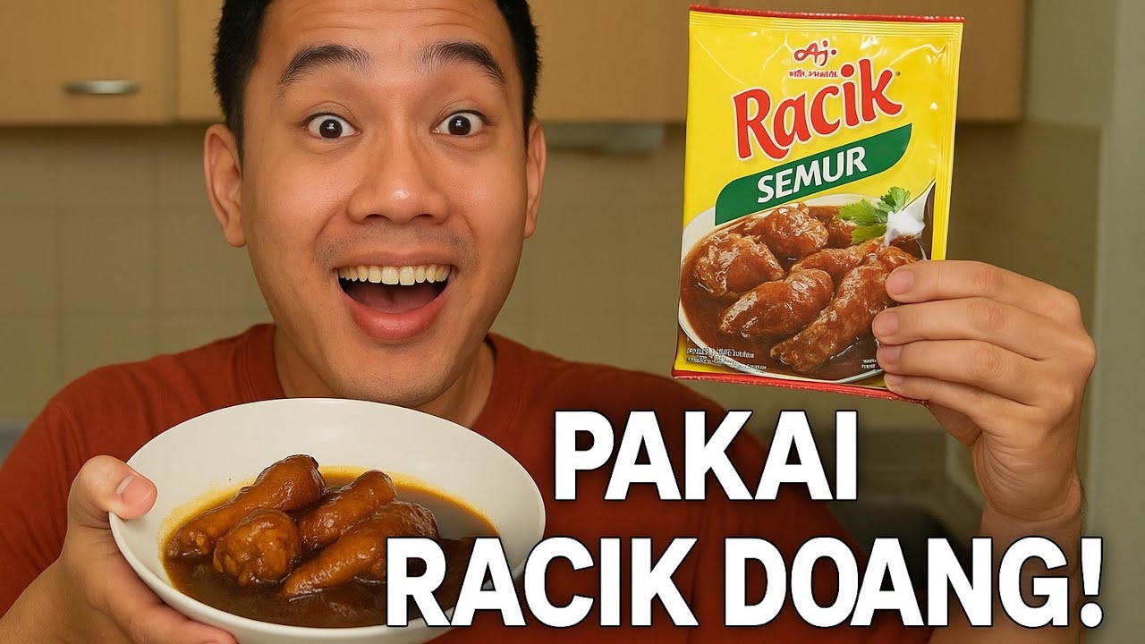 CARA MUDAH MEMASAK SEMUR BRUTU AYAM JEPANG PAKAI BUMBU RACIK - YouTube