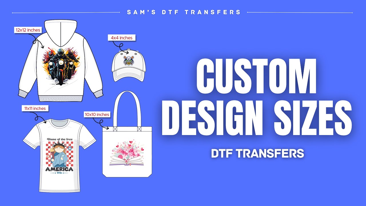 How to Choose the Right DTF Transfer Size – Complete Placement Guide ...