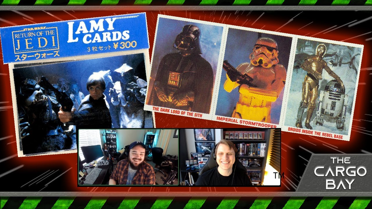 Obscure Star Wars Trading Cards / Part 2 / The Cargo Bay - YouTube