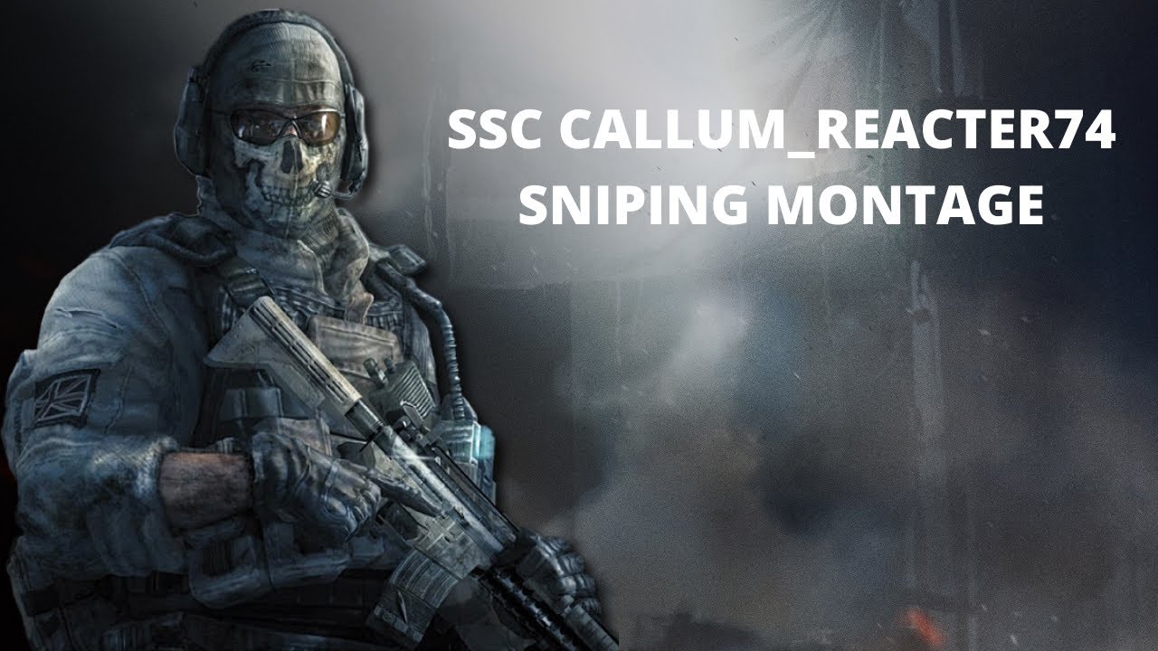 SSC Callum_Reacter74 COD Sniping Montage (INSANE) - YouTube