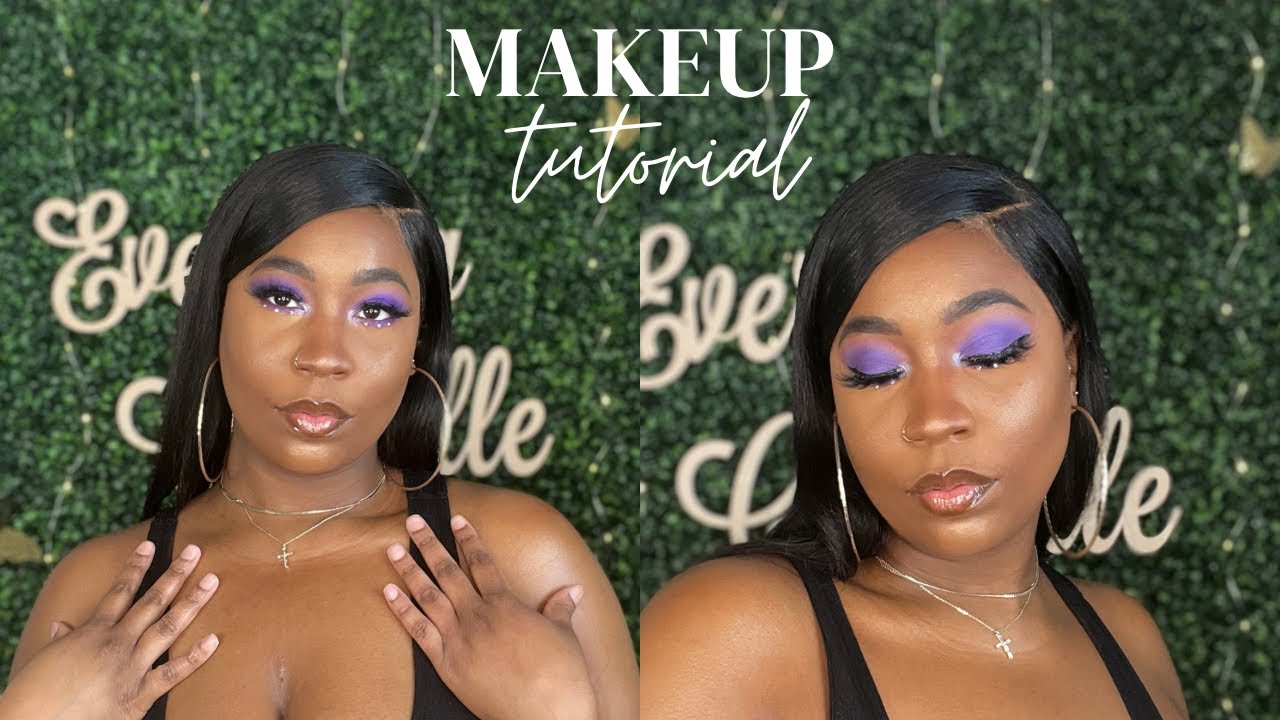 New Makeup Tutorial 💜 - YouTube