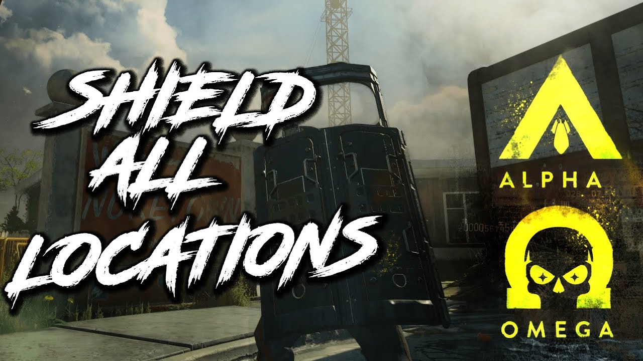 ALPHA OMEGA - SHIELD GUIDE - ALL LOCATIONS | COD BLACK OPS 4 ZOMBIES ...