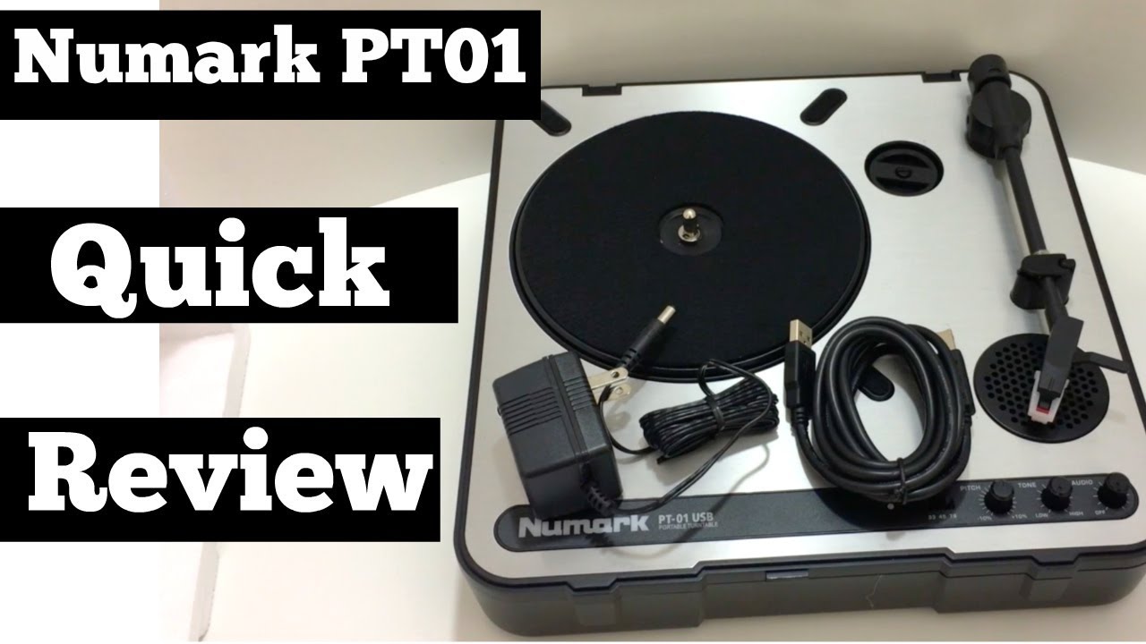 Quick Unboxing: Numark PT01 USB - YouTube