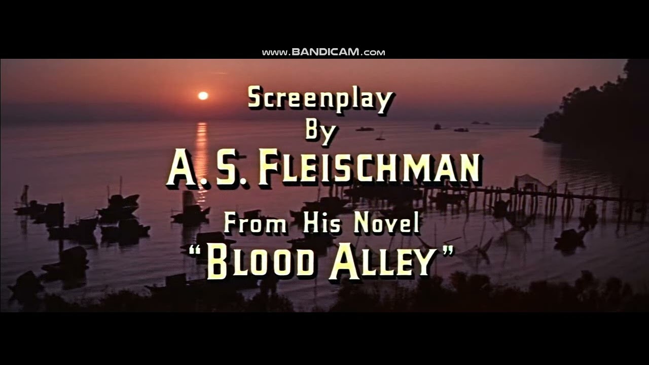 Blood Alley 1955 title sequence - YouTube